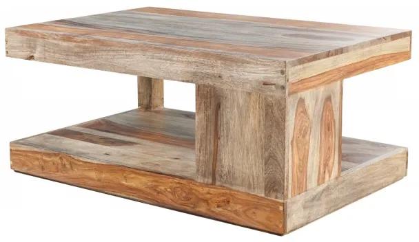Noble Home Dřevěný konferenční stolek Giant 90 cm