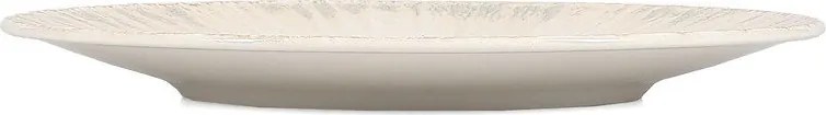 Světle šedý dezertní porcelánový talíř ø 21 cm Nuance – BonBistro
