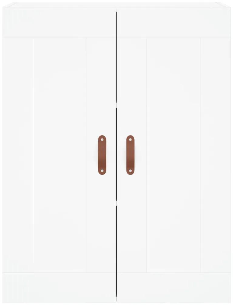 Skříň highboard bílá 69,5 x 34 x 180 cm kompozitní dřevo,  3199657