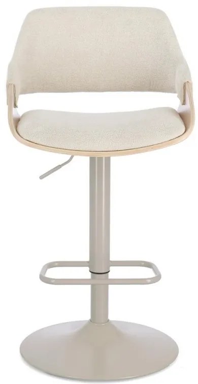 BIZZOTTO Designová barová židle ROXANNE béžová 0743798