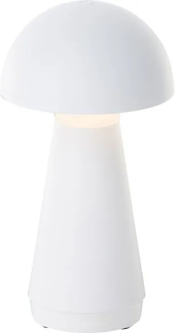 Brilliant G40896/05 AKU stolní lampa NAVABI bílá USB-C, IP44