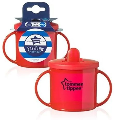TOMMEE TIPPEE | Nezařazeno | První dětský hrneček Tommee Tippee 190 ml červený | Červená |