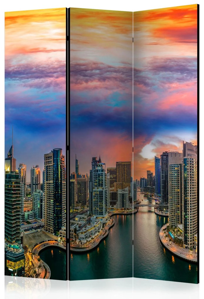 Paraván - Afternoon in Dubai [Room Dividers] 135x172