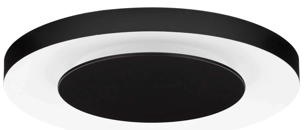LED stmívatelné černo-bílé moderní stropní svítidlo Pada