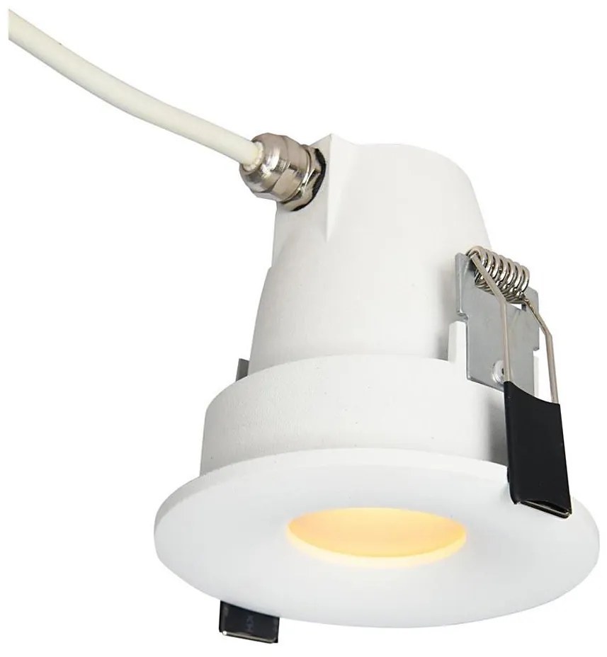 Azzardo AZ5389 - Koupelnové podhledové svítidlo ROMOLO 1xGU10/50W/230V IP65 bílá