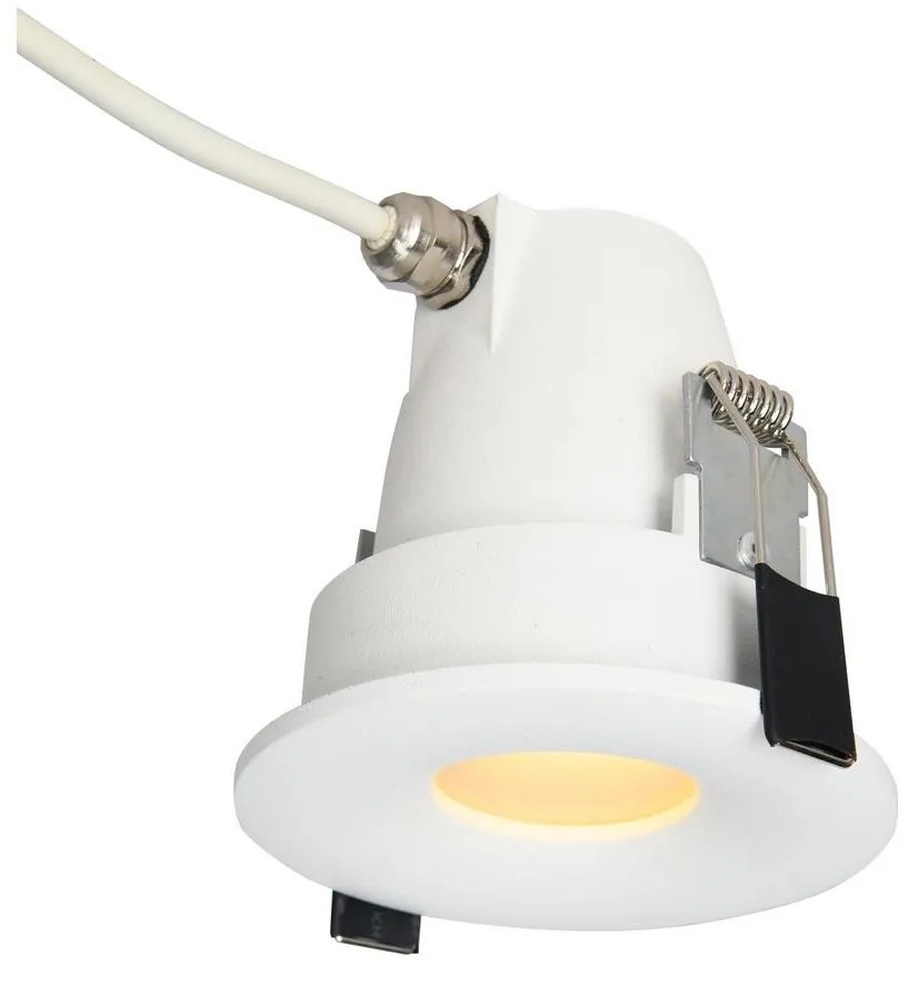 Azzardo Azzardo AZ5389 - Koupelnové podhledové svítidlo ROMOLO 1xGU10/50W/230V IP65 bílá AZ5389