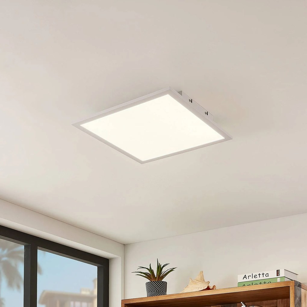 Lindby Quais LED panel 4 000 K, 40x40 cm