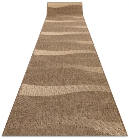 Běhoun SIZAL FLOORLUX model 20212 coffe / mais