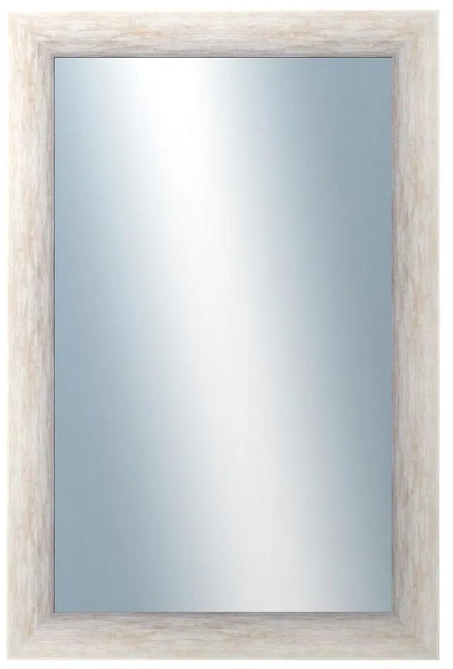 DANTIK - Zarámované zrcadlo - rozměr s rámem cca 40x60 cm z lišty PAINT bílá velká (2960)