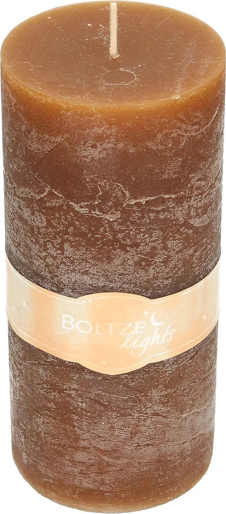 Svíčka Lea 20cm brown