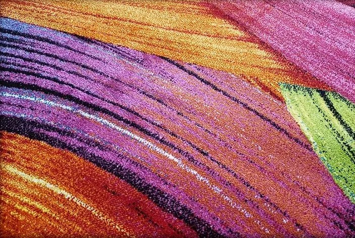 HU Vícebarevný moderní koberec Magic Ocean Rozměr: 60x100 cm