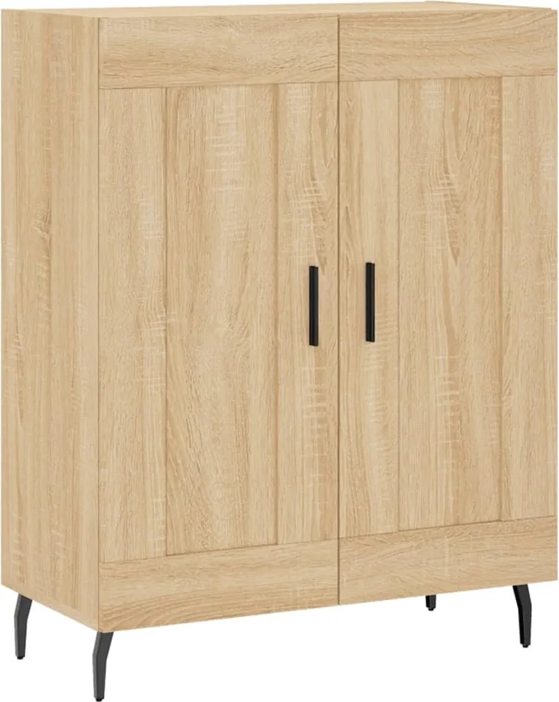 Skříň highboard dub sonoma 69,5 x 34 x 180 cm kompozitní dřevo 3189976