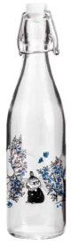 Skleněná láhev Moomin Blueberries 0,5 l Muurla