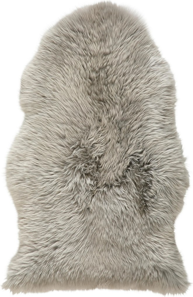 XXXLutz OVČÍ KOŽEŠINA, 60/90 cm, barvy stříbra Linea Natura - Kůže - 007821017004
