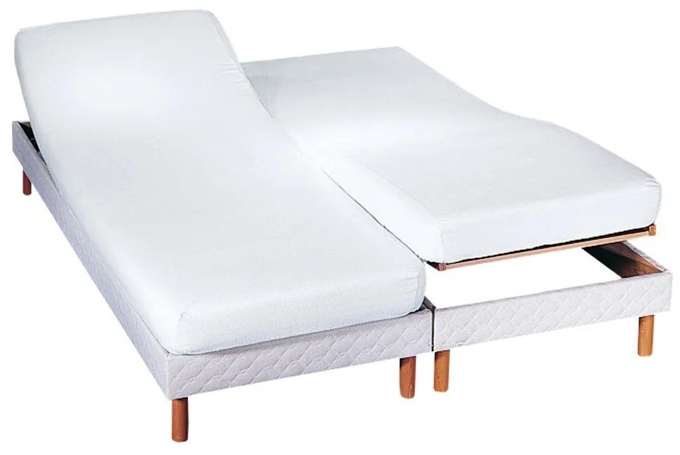 Blancheporte Absorpční ochrana matrace pro polohovací lůžko bílá 160x200cm