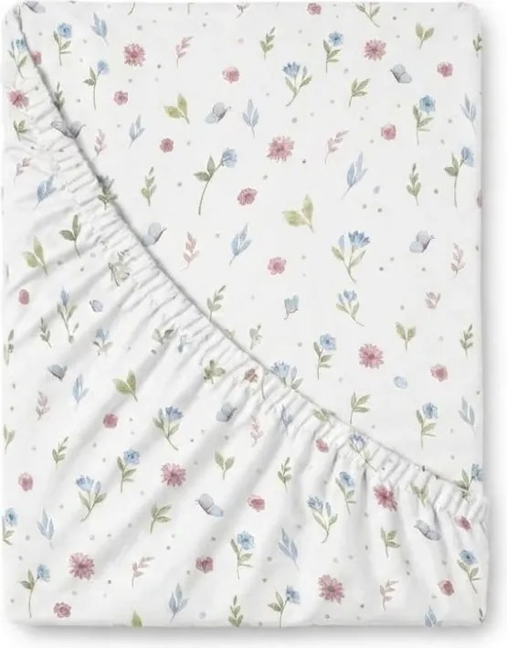 Kvalitex Bavlněné napínací prostěradlo Letní louka 100x200cm