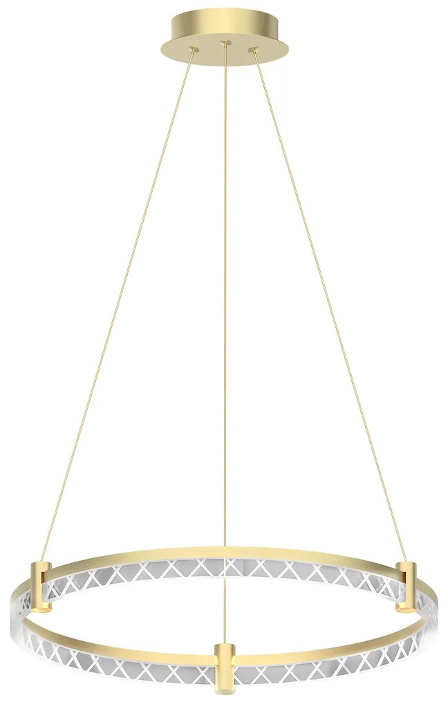 Závěsné LED svítidlo Elegance, 1x LED 36w, 4000k, g
