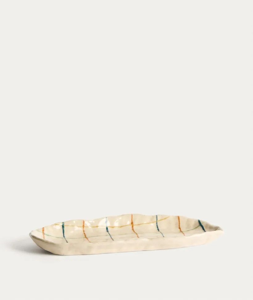 Keramický tác 13x32 cm Belor – Kave Home