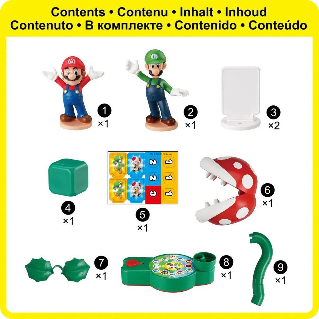_Ostatní 1_ HRA Piranha Plant Escape Super Mario desková *SPOLEČENSKÉ HRY* 7357