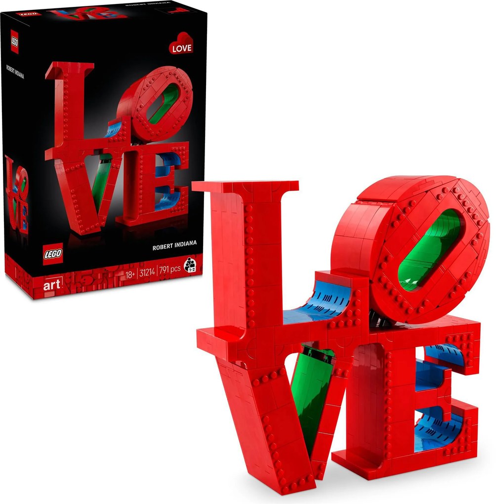 Lego art 31214 love 5702017814698