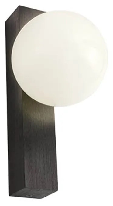 Redo 01-2373 nástěnné svítidlo Goji kartáčovaná černá, G9, 22cm
