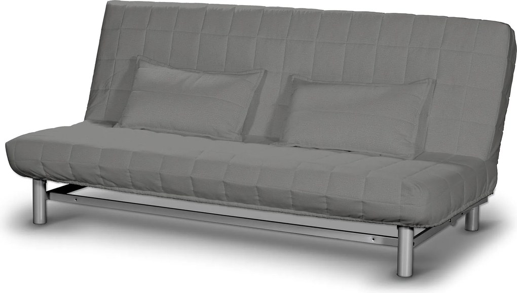 Potah na pohovku IKEA  Beddinge krátký barva šedá látka sametová