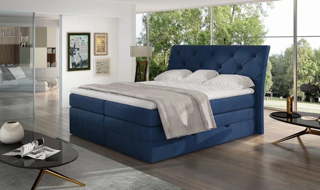 Mirabel boxspring postel 160X200 Materiál / Dekor: Kronos 07