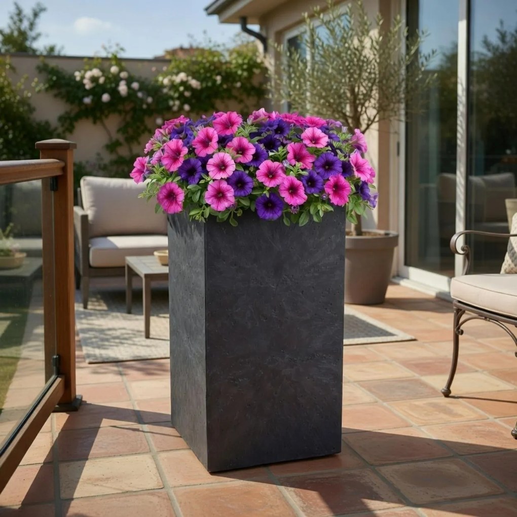 Květináč na kolečkách BETONIQUE 30x60 cm - výběr z 7 provedení
