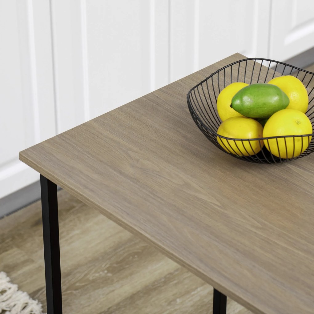 HOMCOM Barový Stůl se Skladem - 120 x 76 x 91,4 cm | Aosom
