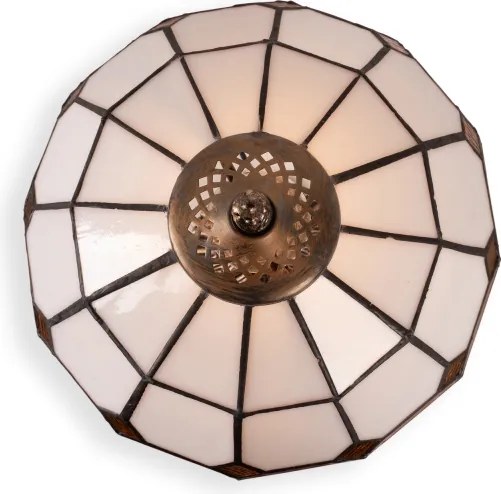 Brilagi - Tiffany vitrážová stolní lampa SIENNA 1xE27/60W/230V