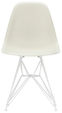 Eames Plastic Chair DSR bíle lakovaná oblázková bílé na koberec Vitra