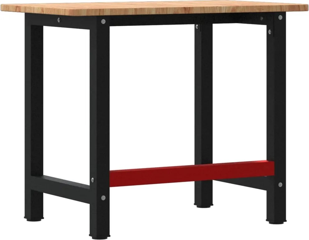 Pracovní stůl světle hnědý 100 x 60 x 81,5 cm dub obdélníkový 3309658