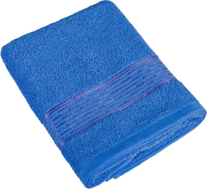 Bellatex Froté ručník a osuška kolekce Proužek Modrá 70x140 cm