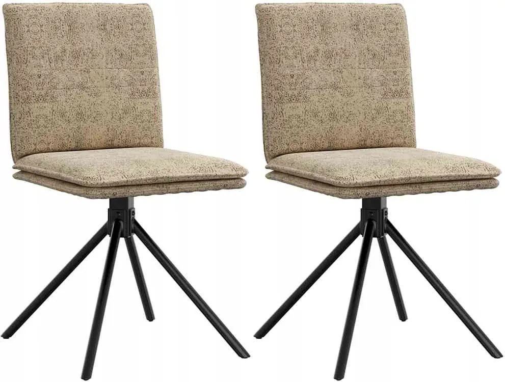 Fionshop 263638777 Jídelní židle světle šedá umělá semišová kůže