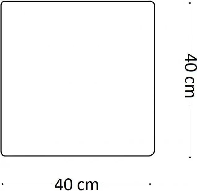 ILUX 191584 Venkovní stojací lampa Ideal Lux Luna PT1 D40 191584 bílá 40cm - IDEALLUX