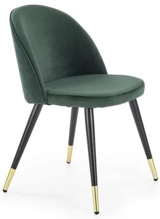 Halmar jídelní židle K315 barevné provedení zelená