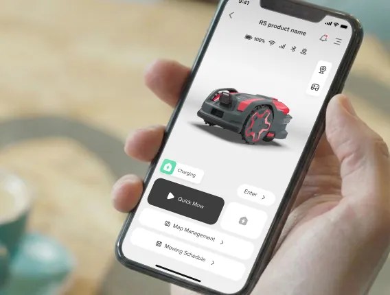 CRAMER AiConic 2 RTK - robotická sekačka