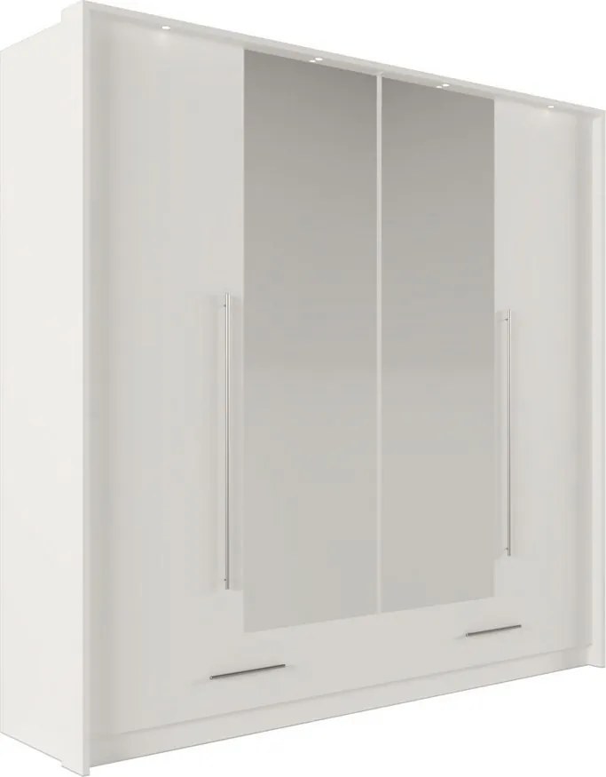 Casarredo - Komfort nábytek Šatní skříň DOLETO 210 bílá