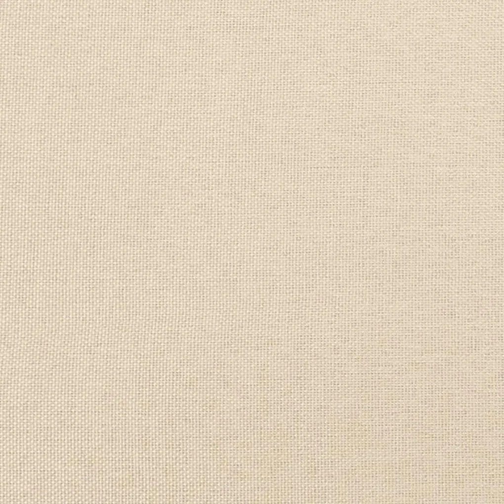 Box spring postel s matrací krémová 120x190 cm textil 3269695