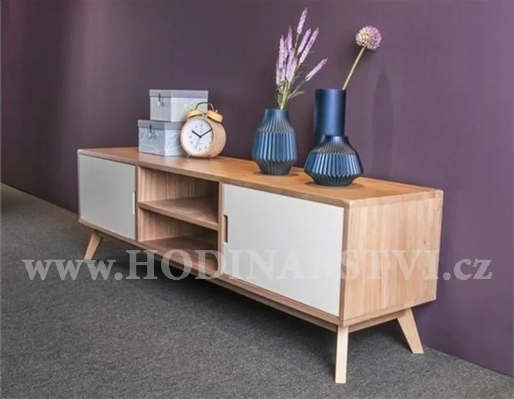 Designový budík 5710WH Karlsson 21cm