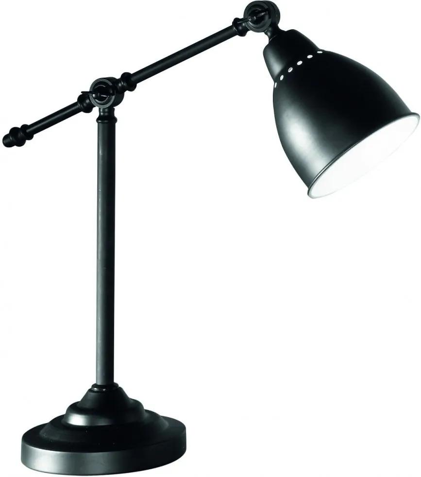 IDEAL LUX 003535 stolní lampa Newton TL1 Nero 1x60W E27