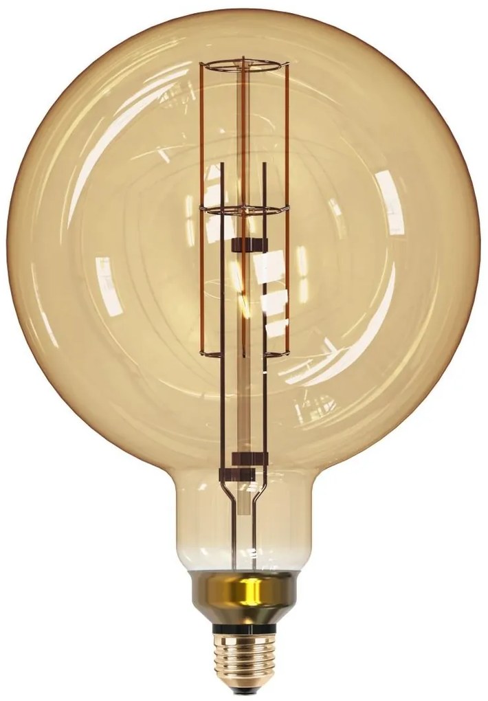 CEN INVG200-082722 LED TWIST FILAMENT GLOBE 200mm EPOCA DECO VINTAGE 8W E27 2200K 806Lm 360d DIMM 200x305mm IP20 - CENTURY