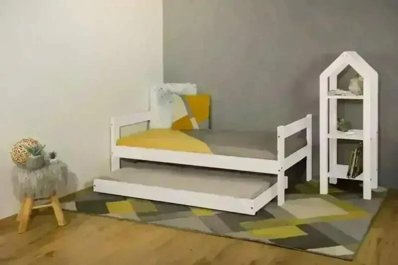 MAXIDO Česká dětská postel Vigo s přistýlkou 180x80 šedá