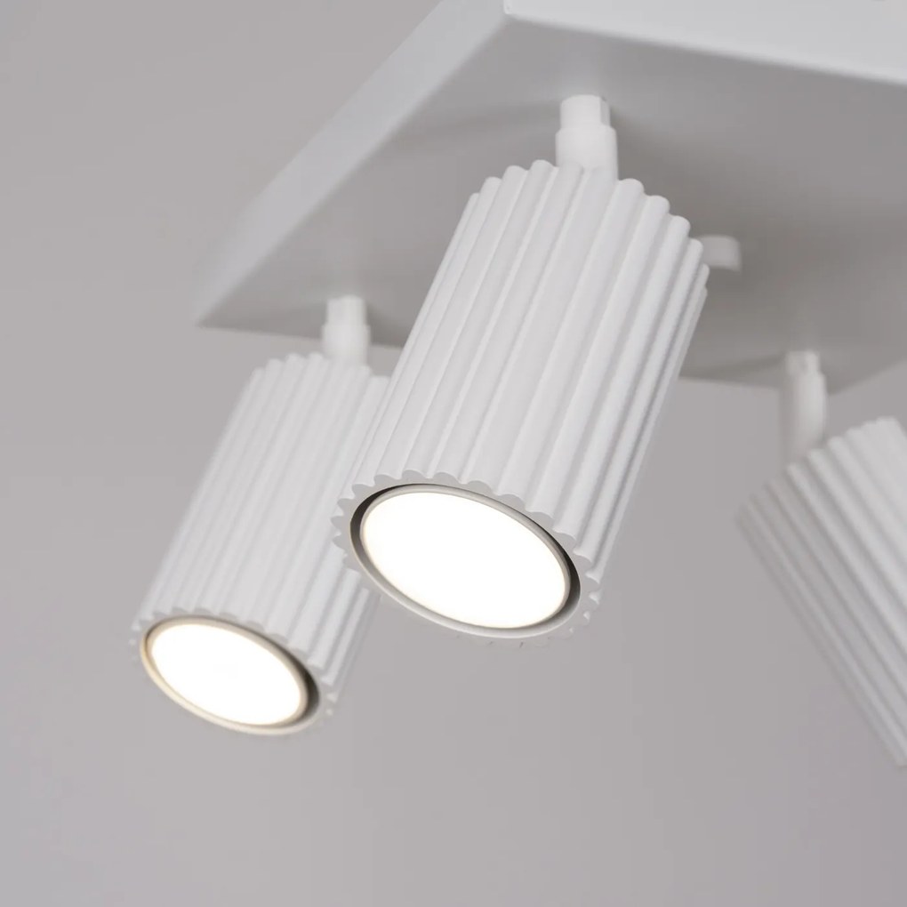 Sollux Lighting Stropní svítidlo KARBON 4 bílé