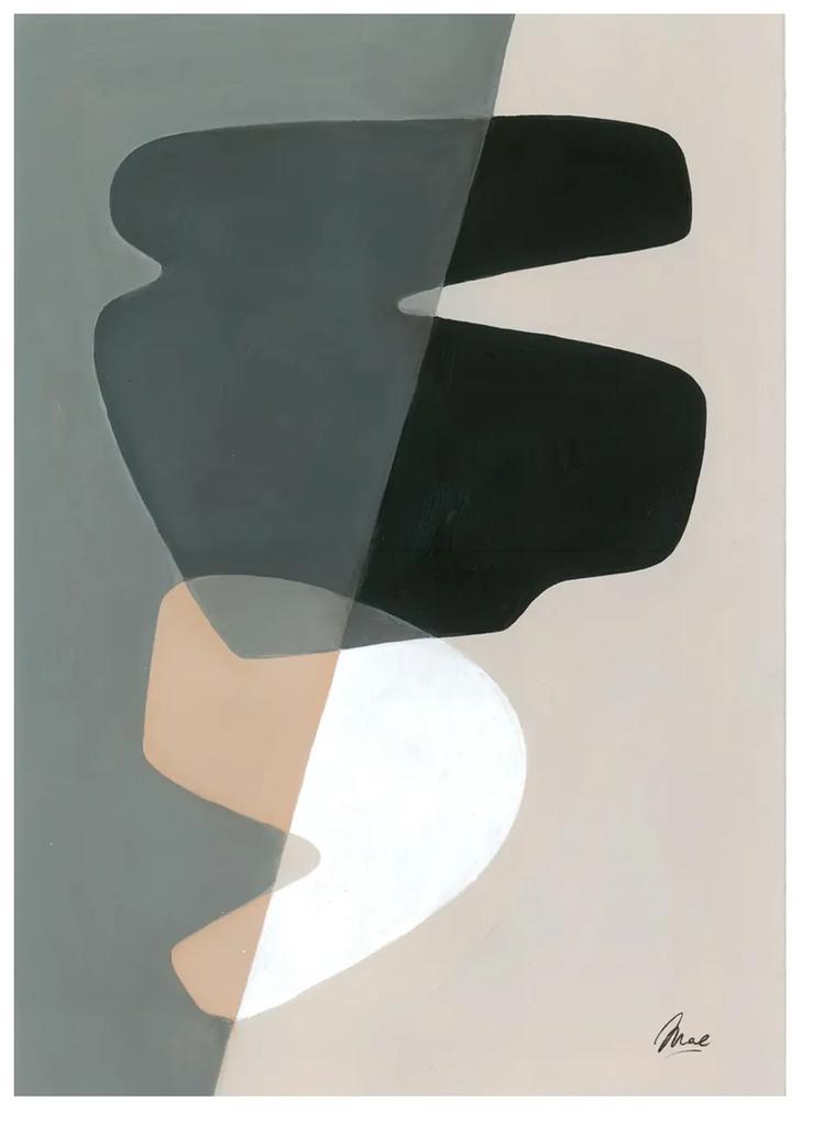 Paper Collective designové moderní obrazy Composition 02 (70 x 100 cm)