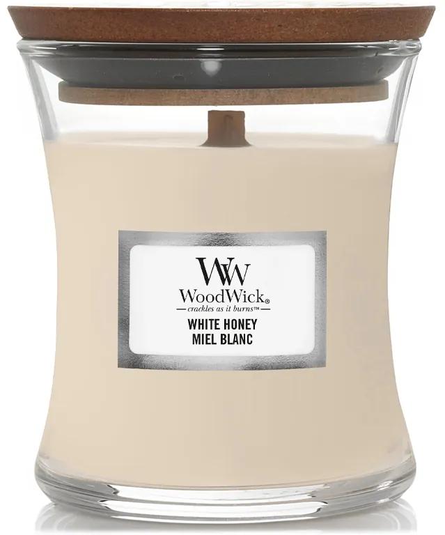 WoodWick – svíčka White Honey (Bílý med) Velikost: velká 609 g
