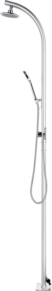 Zahradní sprcha 215 cm hliník 315943
