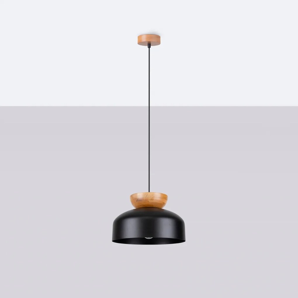Sollux Lighting Závěsné svítidlo MARION černé