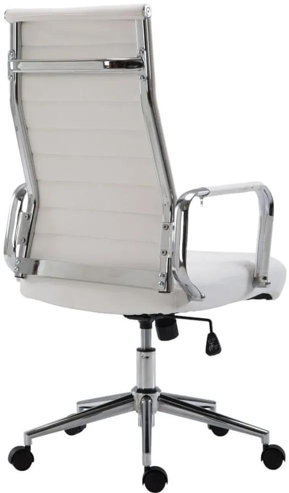 Bhm germany Kancelářská židle Kolumbus, syntetická kůže, bílá