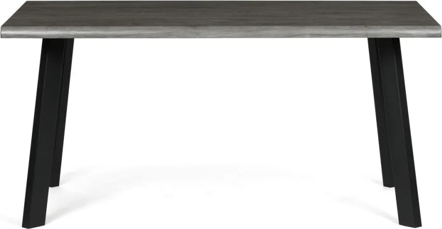 Jídelní stůl HT-F4516 GREY, mdf, šedý dub (160 x 90) cm Šedá